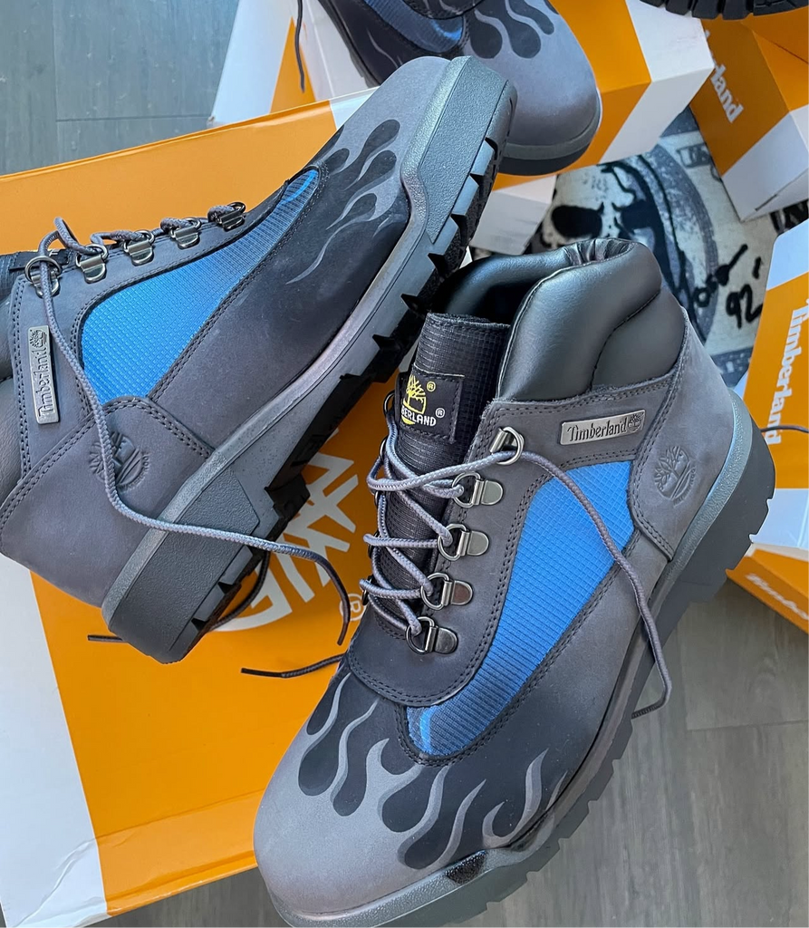 Mens Blue Field Timbs – 1mordy