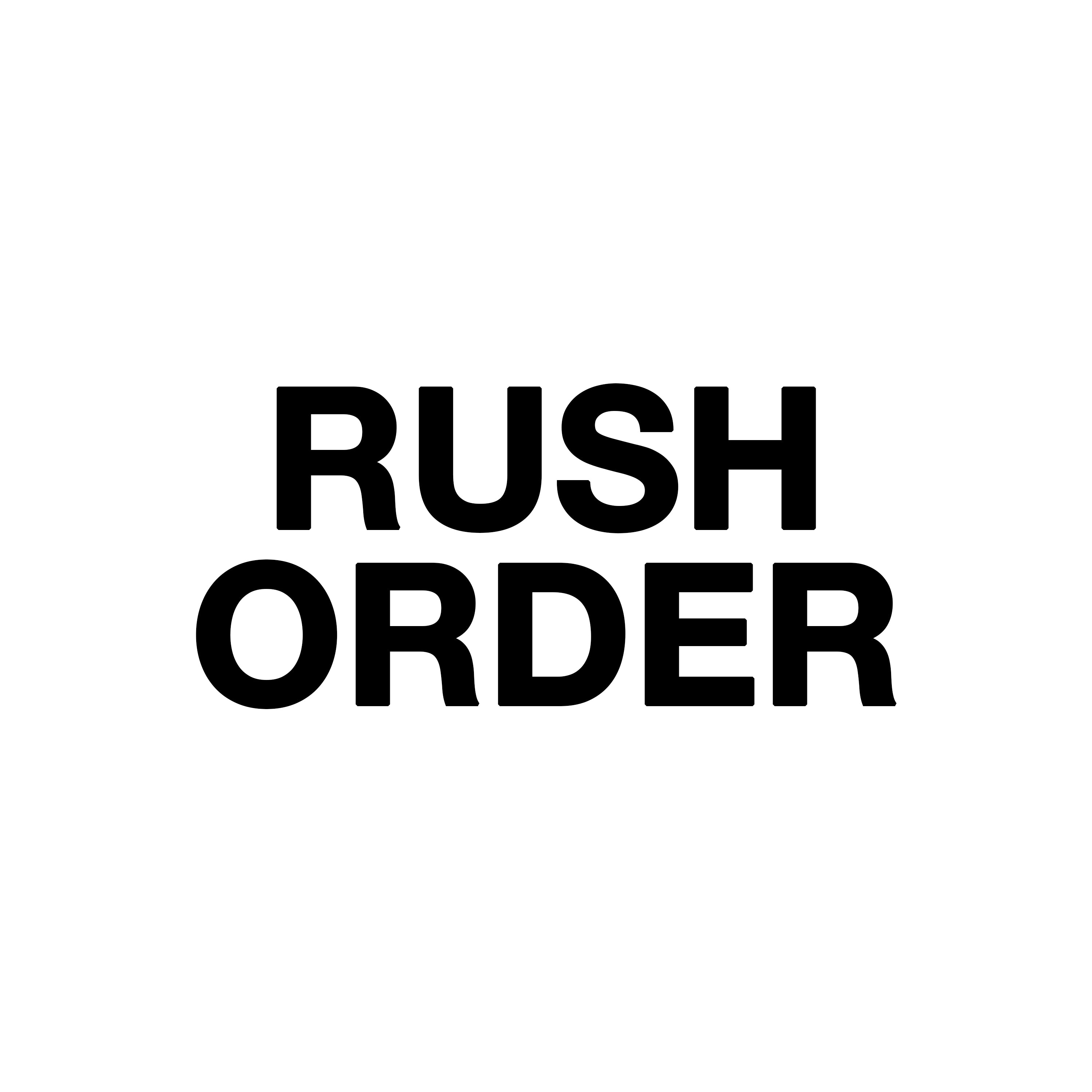 Rush Order – 1mordy